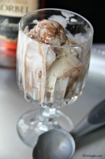 Brandy Alexander Ice Cream - Bitz & Giggles