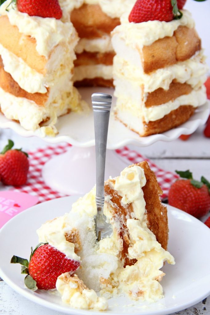 Angel Lush Cake - Bitz & Giggles