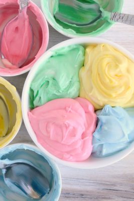 Rainbow Fruit Dip - Bitz & Giggles