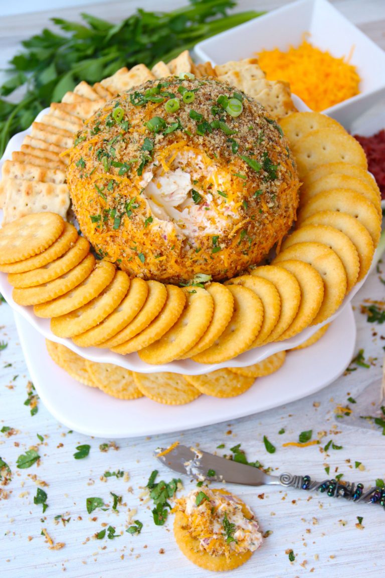 Loaded Cheese Ball - Bitz & Giggles