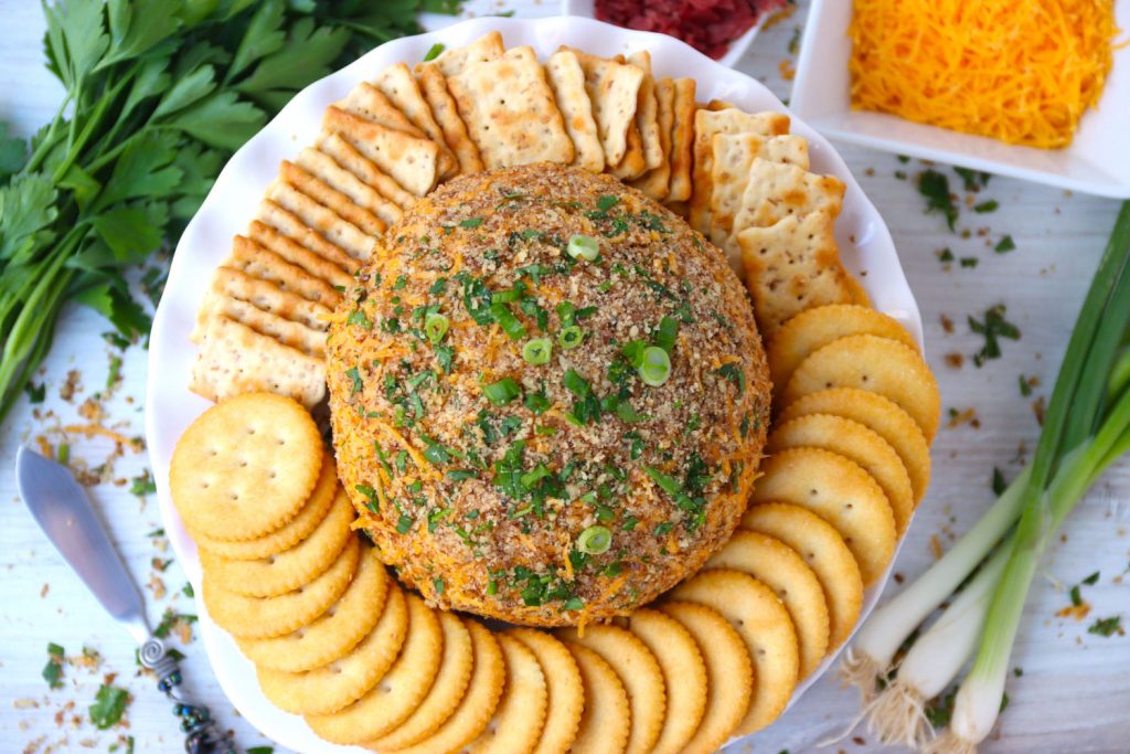 Loaded Cheese Ball - Bitz & Giggles