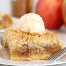 Apple Kuchen Bars - Bitz & Giggles
