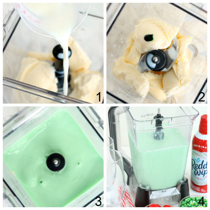 Homemade Shamrock Shake - Bitz & Giggles