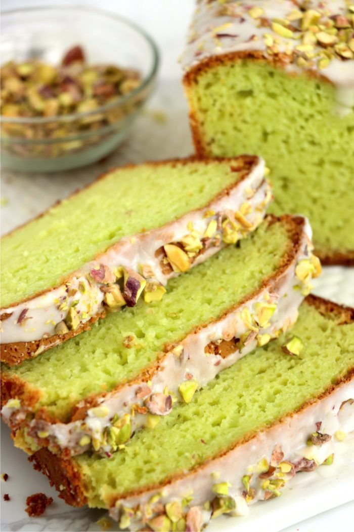 Pistachio Quick Bread - Bitz & Giggles