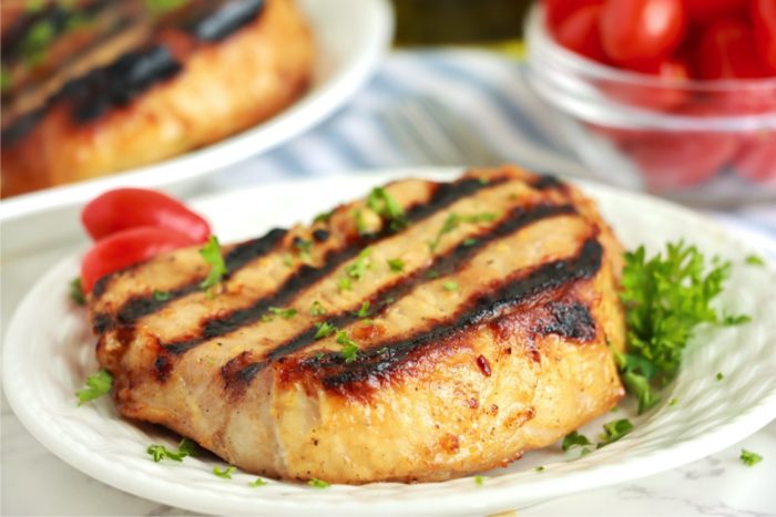 Best Pork Chop Marinade - Bitz & Giggles