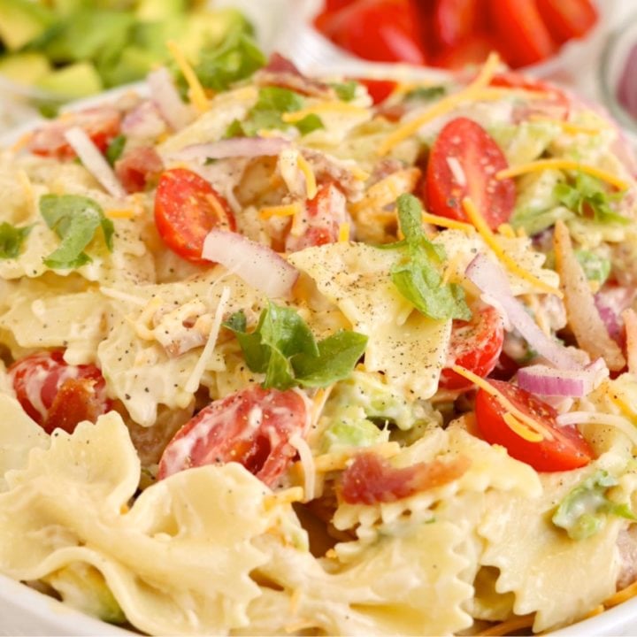 Angel Hair Pasta Salad - Bitz & Giggles