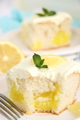 Lemon Pocket Cake - Bitz & Giggles