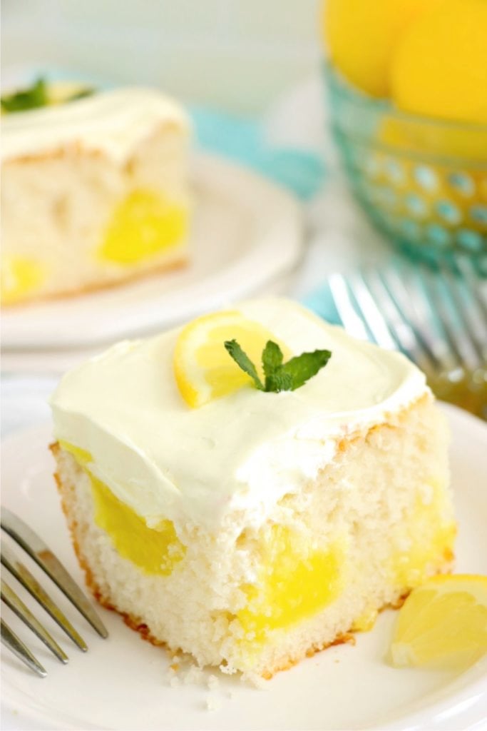 Lemon Pocket Cake - Bitz & Giggles