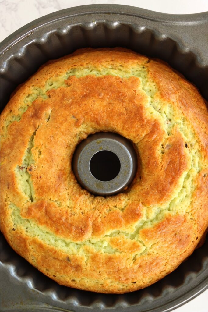 Pistachio Pudding Cake - Bitz & Giggles